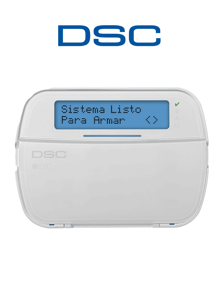 DSC HS2LCDN - Teclado Cableado LCD Alfanumérico de 32 caracteres admite ...